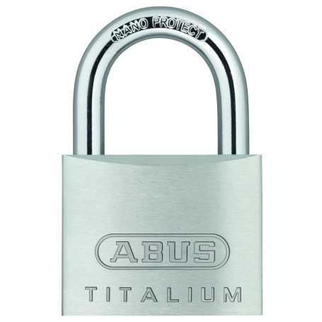 Candado de Aluminio Macizo TITALIUM 64TI/50 - Seguridad y Resistencia