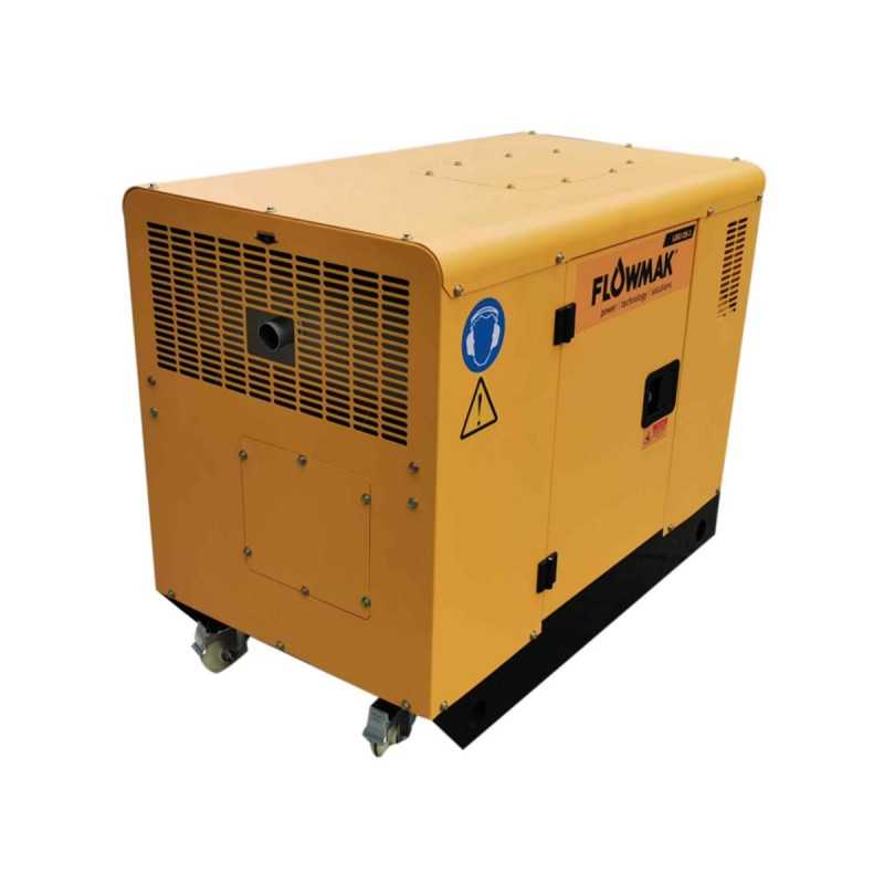 Generador Eléctrico Diésel Flowmak LDG12S-3 380V 10kW – Eficiencia y Potencia Superior