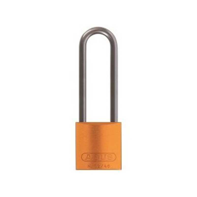 Candado ABUS 72/40 HB75 KD | Aluminio Naranjo con Arco Alto de 75 mm